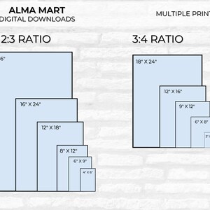 Calm Poem Digital Wall Art for Kid, Printable Blue and Green ...