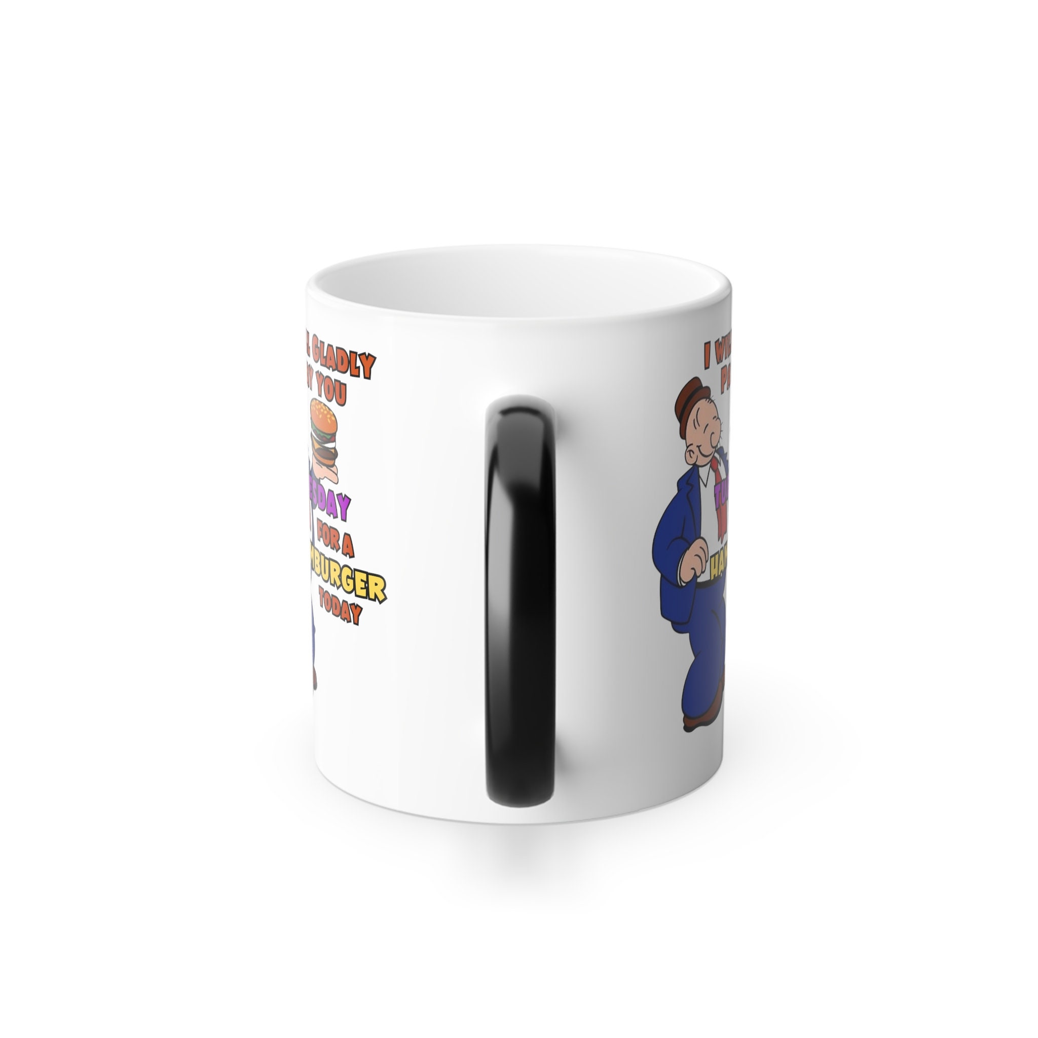 Popeye's Friend Wimpy /color Morphing Mug, 11oz - Etsy