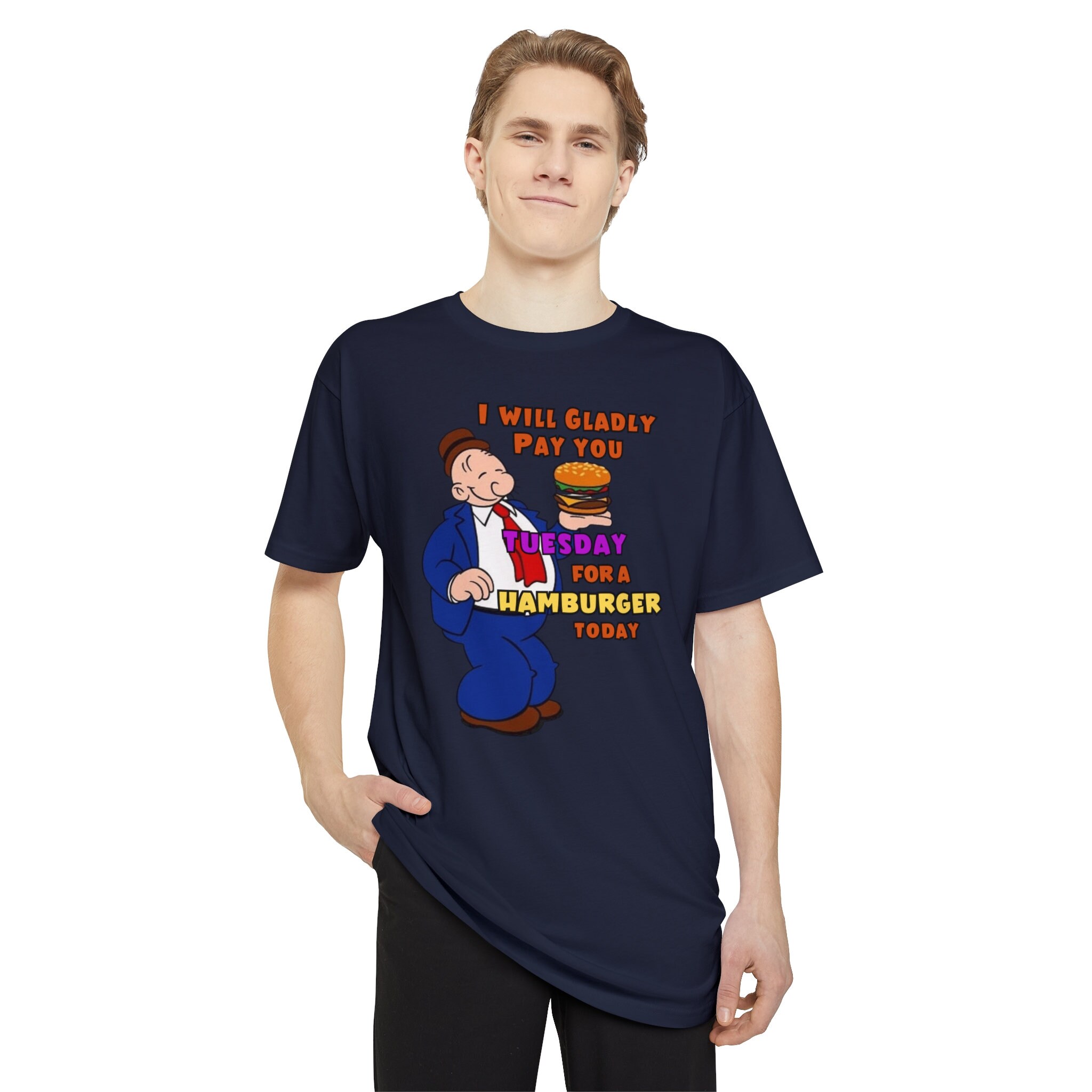 Popeye's Friend Wimpy "gladly Pay You Tuesday" Unisex Long Body Urban ...