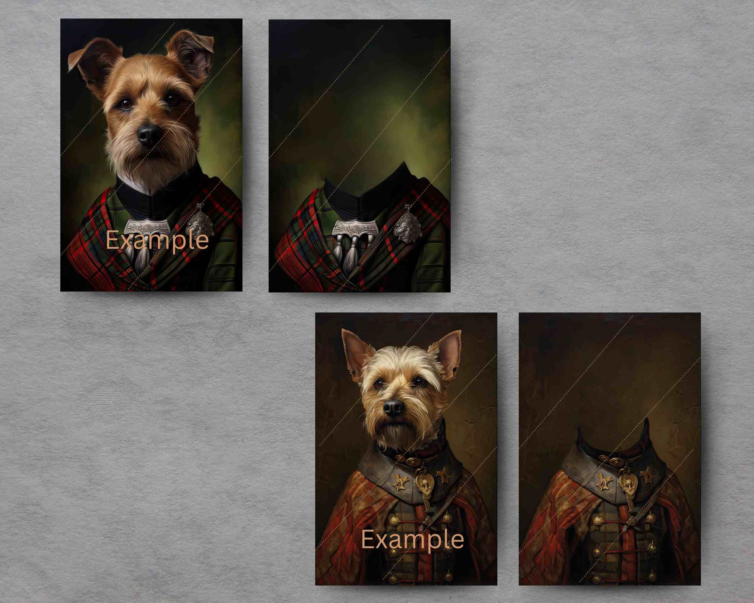 10 Pet Portrait Templates Digital Backgrounds, Digital Download ...