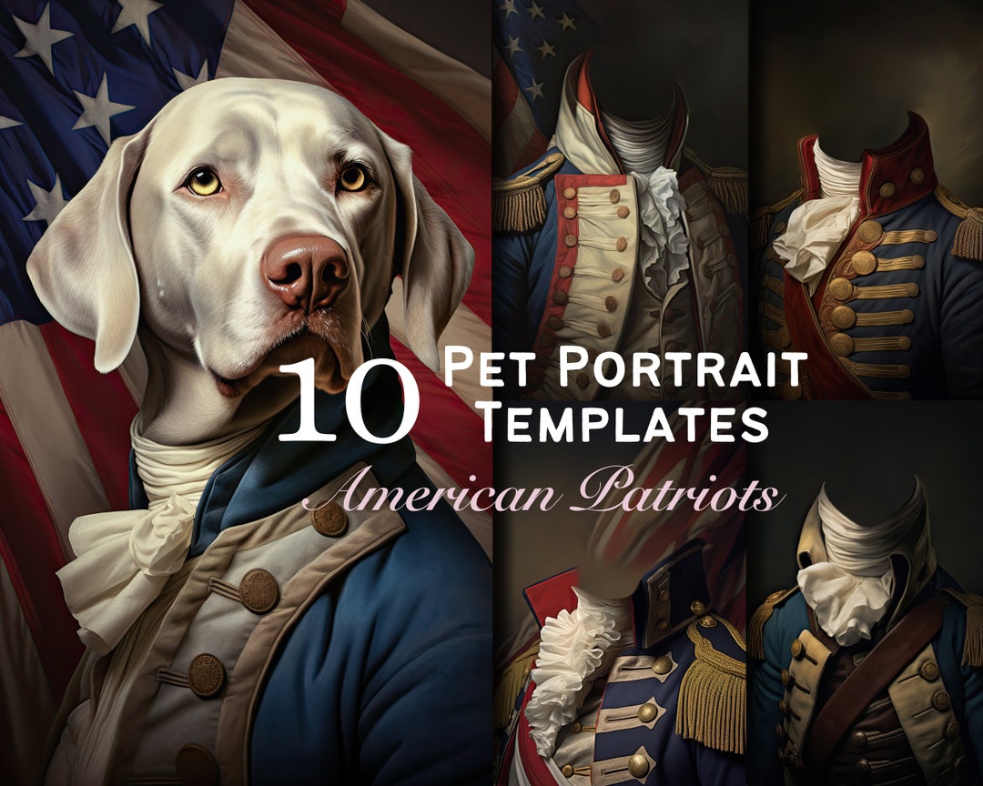 10 Pet Portrait Templates Digital Backgrounds, Digital Download ...