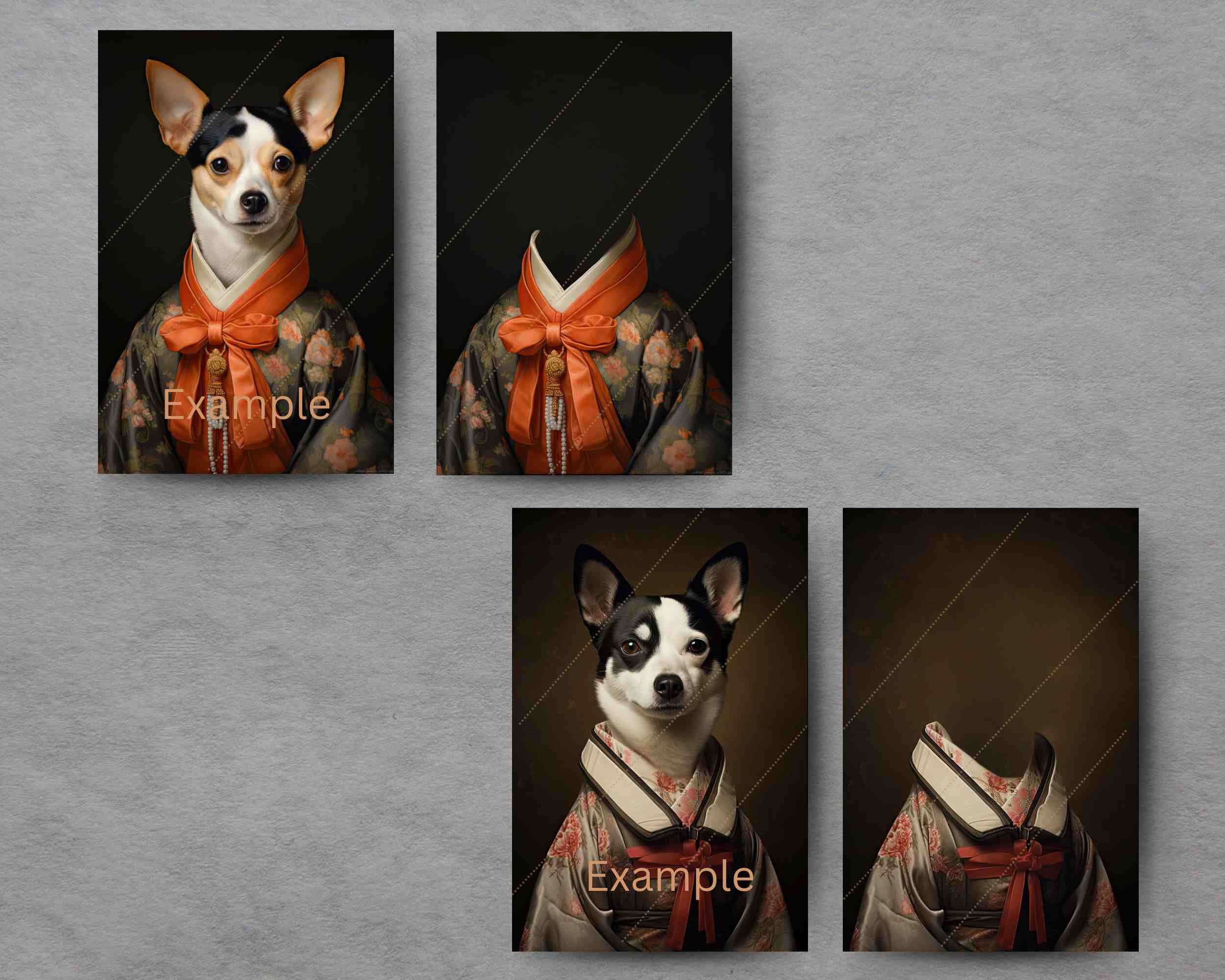 10 Pet Portrait Templates Digital Backgrounds, Digital Download ...