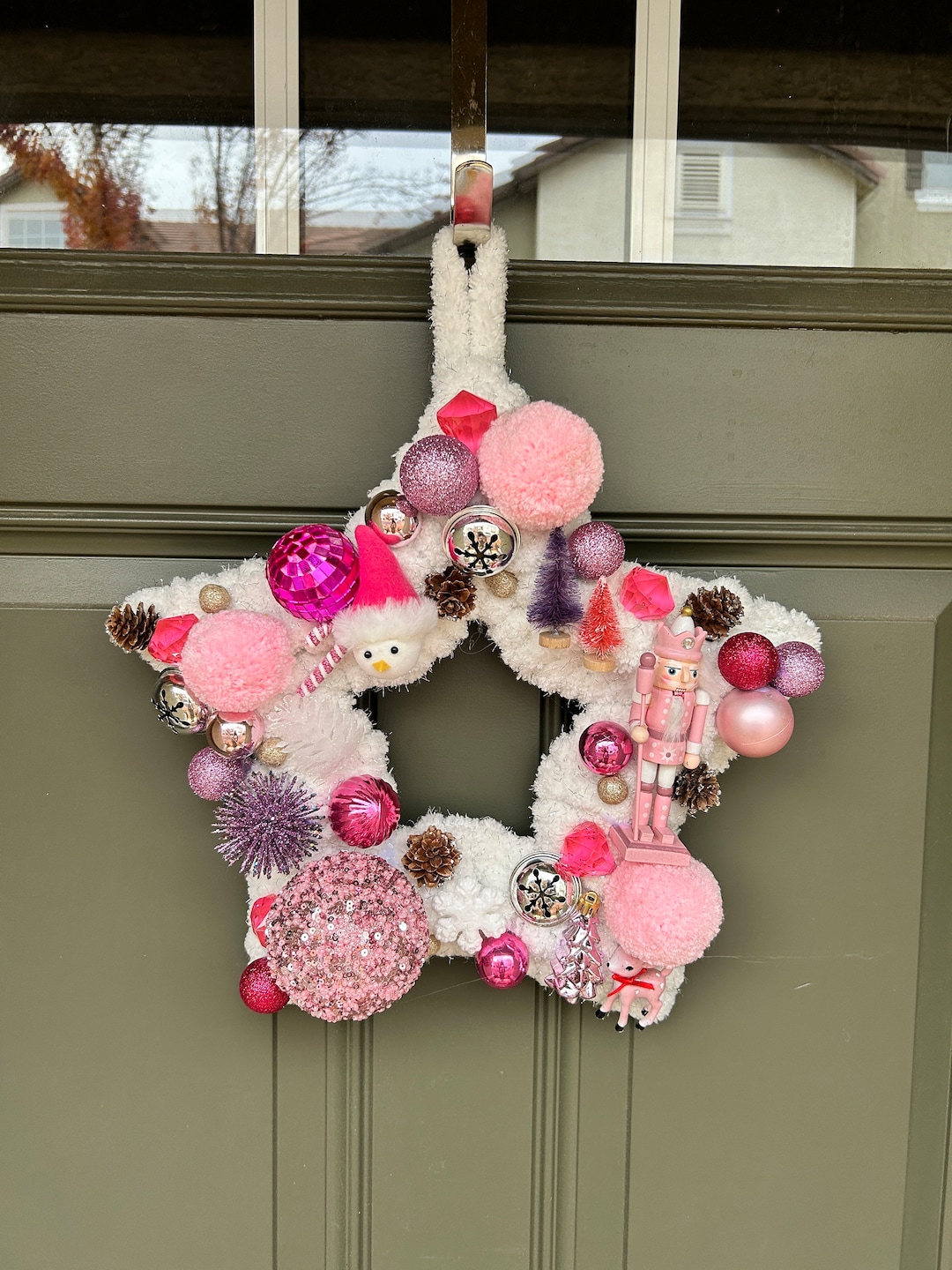 Christmas Star Wreath - Etsy