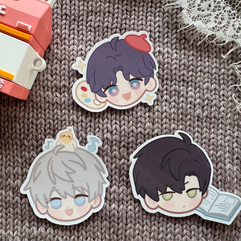 Love and Deepspace Caleb Chibi - Etsy