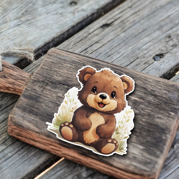 Teddy Bear Stickers - Etsy