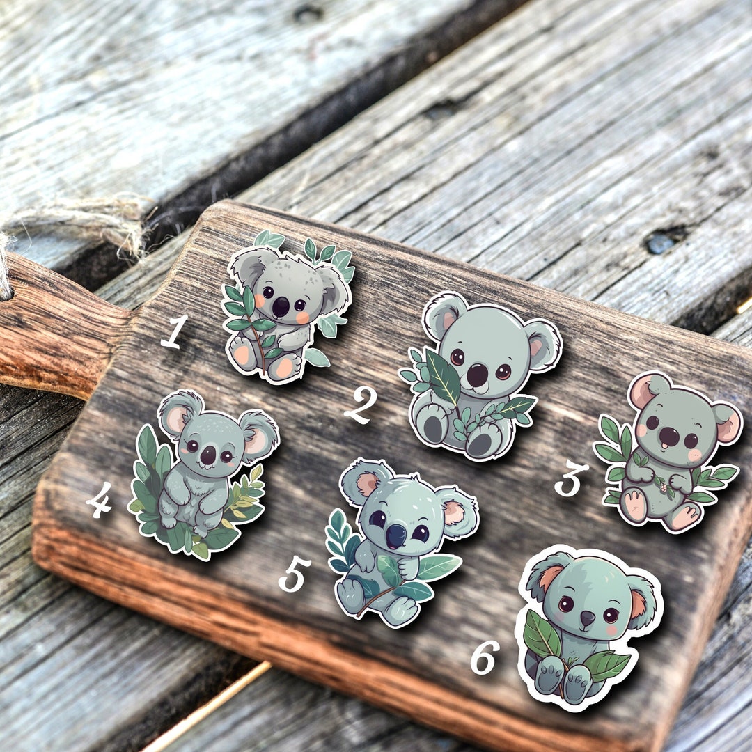 Cute Koala Stickers Koala Collection Special Edition Stickerheroes Holo ...