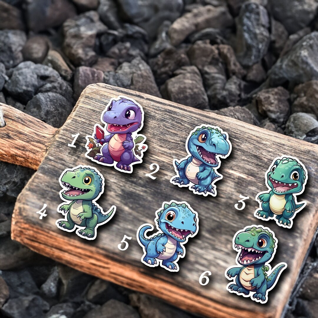 Tyrannosaurus Rex Sticker Dino Collection Special Edition Stickerheroes ...