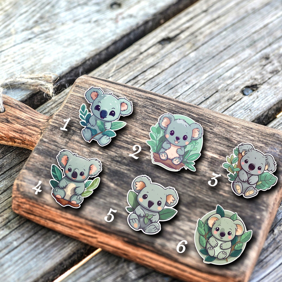 Cute Koala Stickers Koala Collection Special Edition Stickerheroes Holo ...
