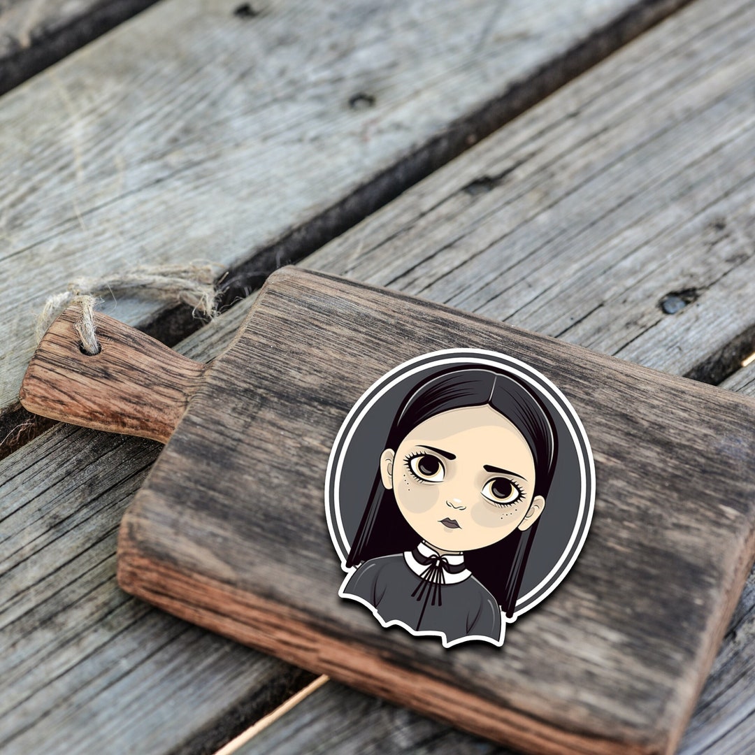 Wednesday Addams Stickers Addams Family Stickerheroes Vinyl Holo ...