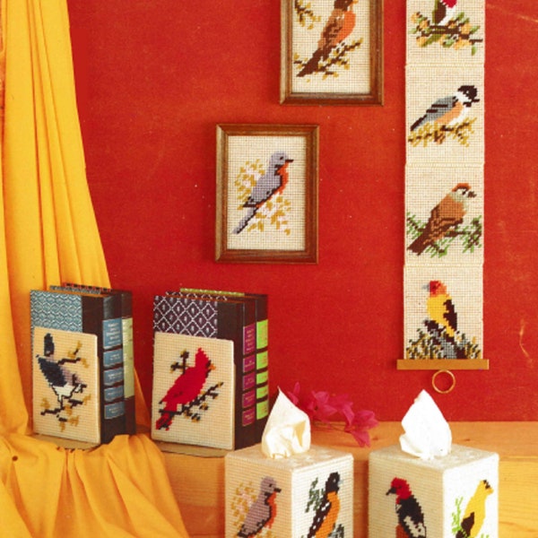 Plastic Canvas Birds - Etsy