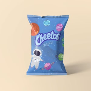 Outer Space Birthday Chip Bags Planet Birthday Chips Astronaut Birthday ...