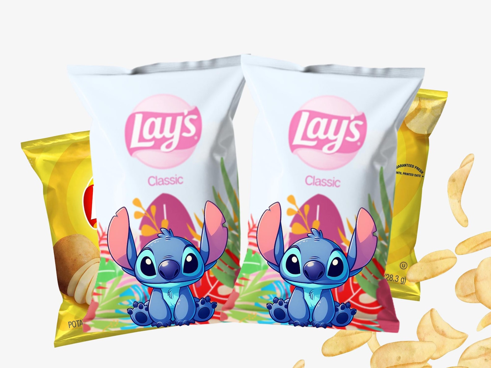 Stitch Party Favors Lilo and Stitch Chip Bags Birthday Chips, Stitch ...