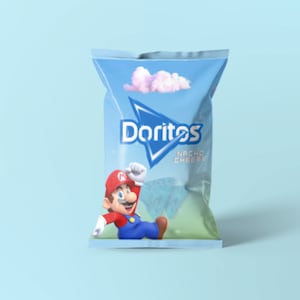 Super Mario Chip Bags, Mario Bros Birthday Chips, Mario Chip Bag 6ct ...