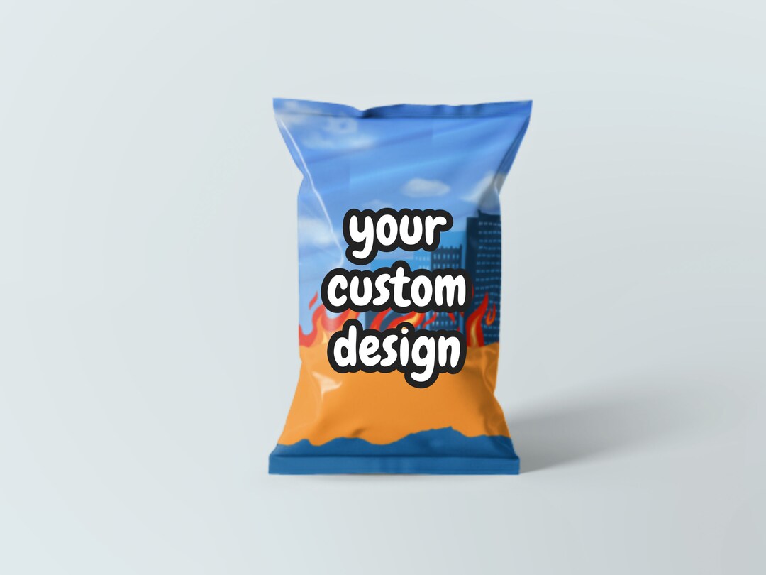 Custom Chip Bags, Personalized Party Chips, Party Favor Bags ...