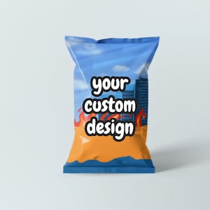 Custom Chip Bags, Personalized Party Chips, Party Favor Bags ...