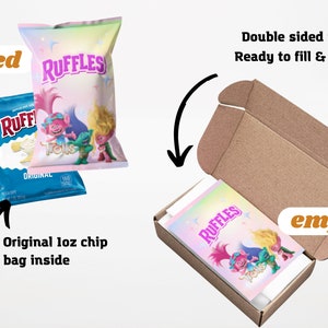 Trolls Birthday Party Treats Trolls Chip Bags Birthday Party Bundle ...