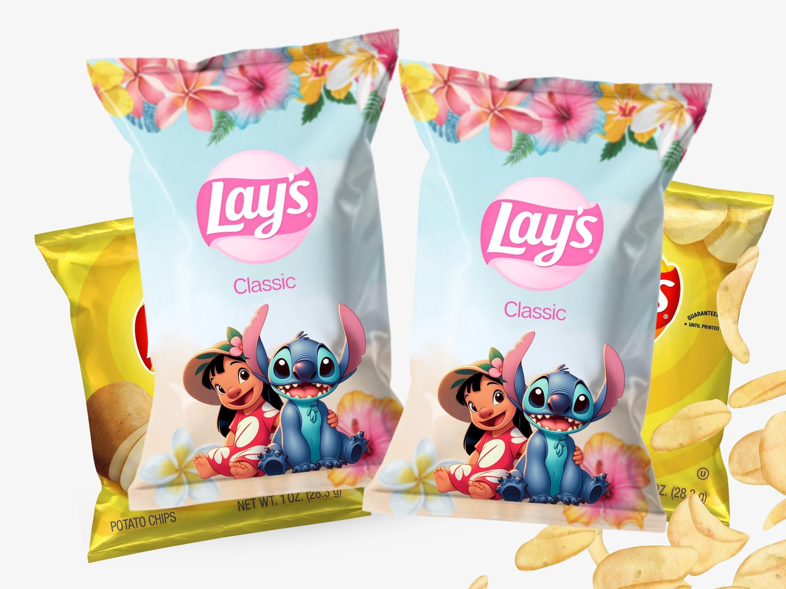 Lilo and Stitch Chip Bags - Stitch Birthday Party Favors for Kids ...