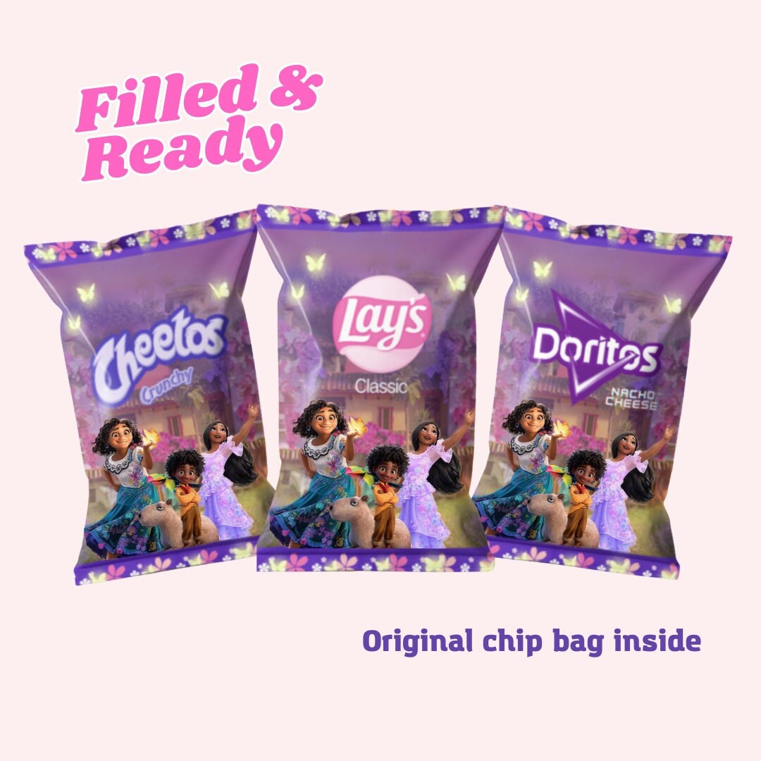 Encanto Chip Bags, Birthday Encanto Chip Bags Party Favors Encanto ...