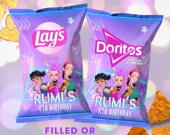 Custom Birthday Kpop Demon Huntrix Snack Box - Etsy