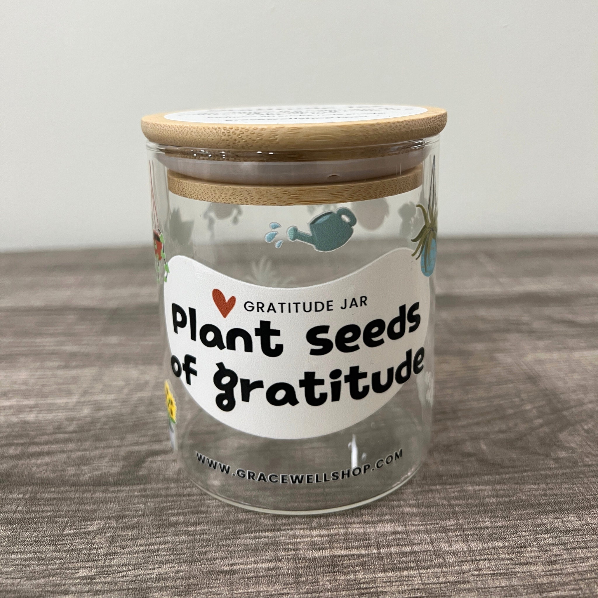 Plant Seeds of Gratitude, Gratitude Jar - Etsy