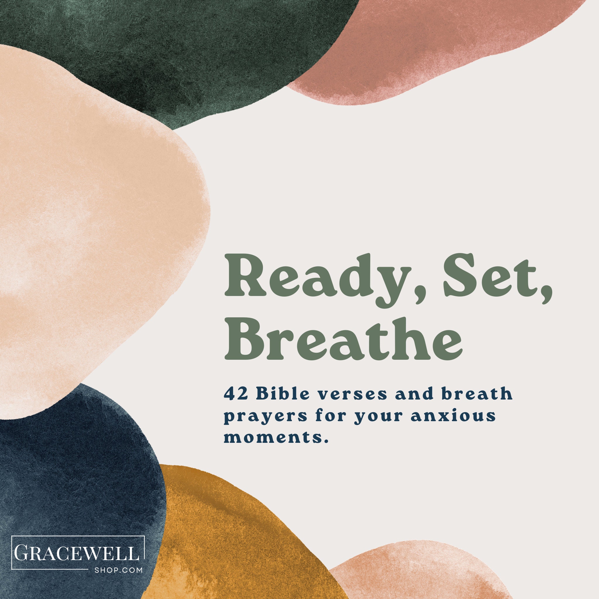 Ready, Set, Breathe: 42 Bible Verses and Breath Prayers for Your ...