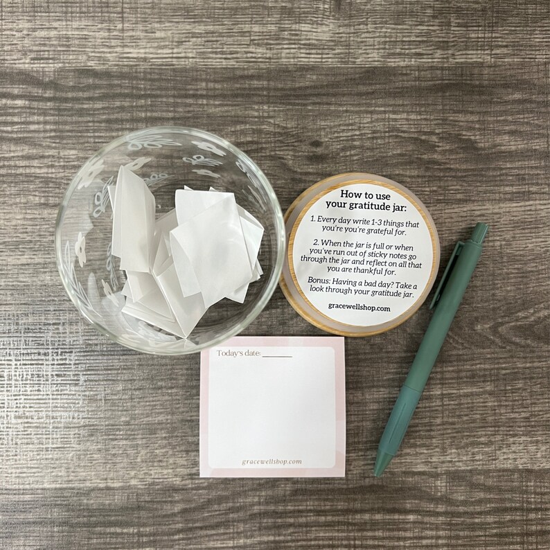 Saved by His Grace Gratitude Jar - Etsy