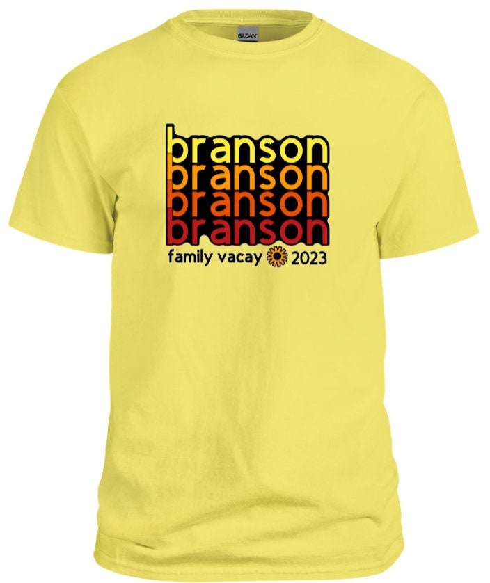 Branson Family Vacation - Tshirt Design - SVG - Cut File - Etsy