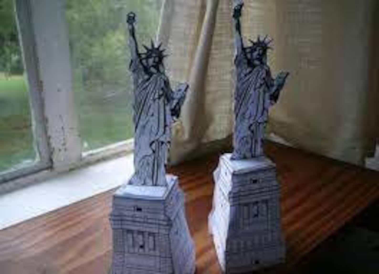 DIY Paper Statue of Liberty: Kids Craft Activity (digital Download) - Etsy
