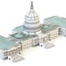 Capitol Building Paper Model: DIY Craft Activity for Kids (PDF) - Etsy