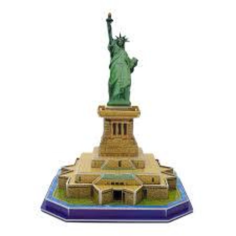 Paper Craft Statue of Liberty DIY Gifts for Kids Birthday Gifts Paper ...