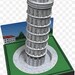 Paper Craft Leaning Tower of Pisa DIY Gifts for Kids Birthday Gifts ...