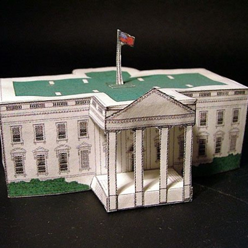 Paper Model House - Etsy