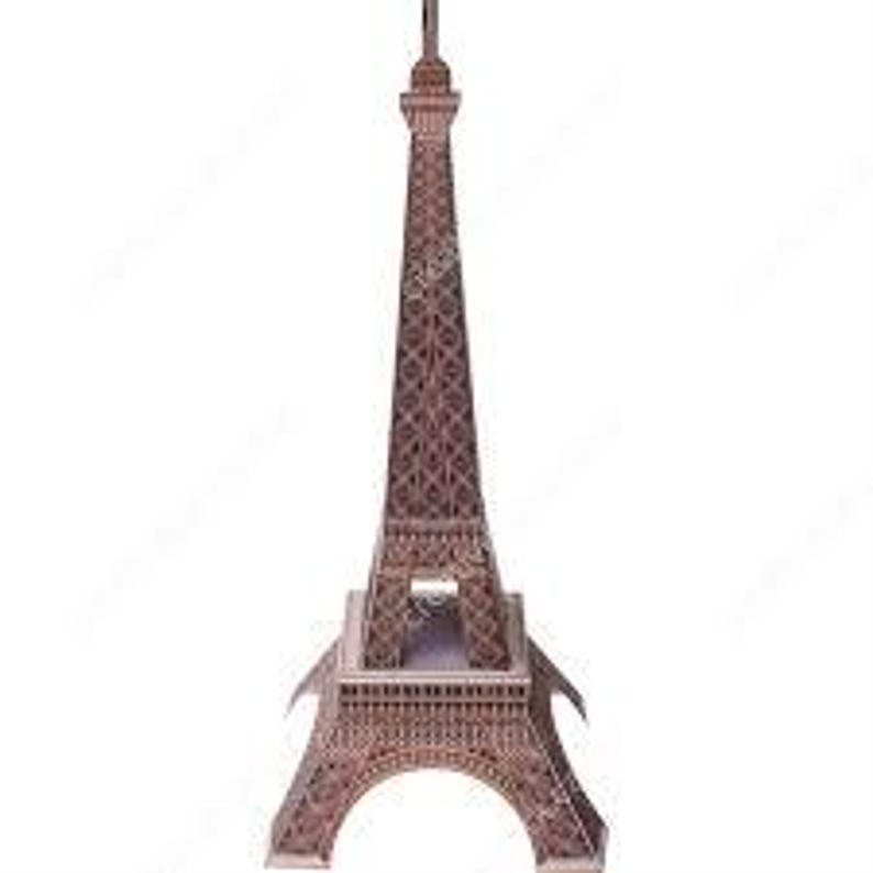 Paper Craft Eiffel Tower DIY Gifts for Kids Birthday Gifts Paper Toys ...