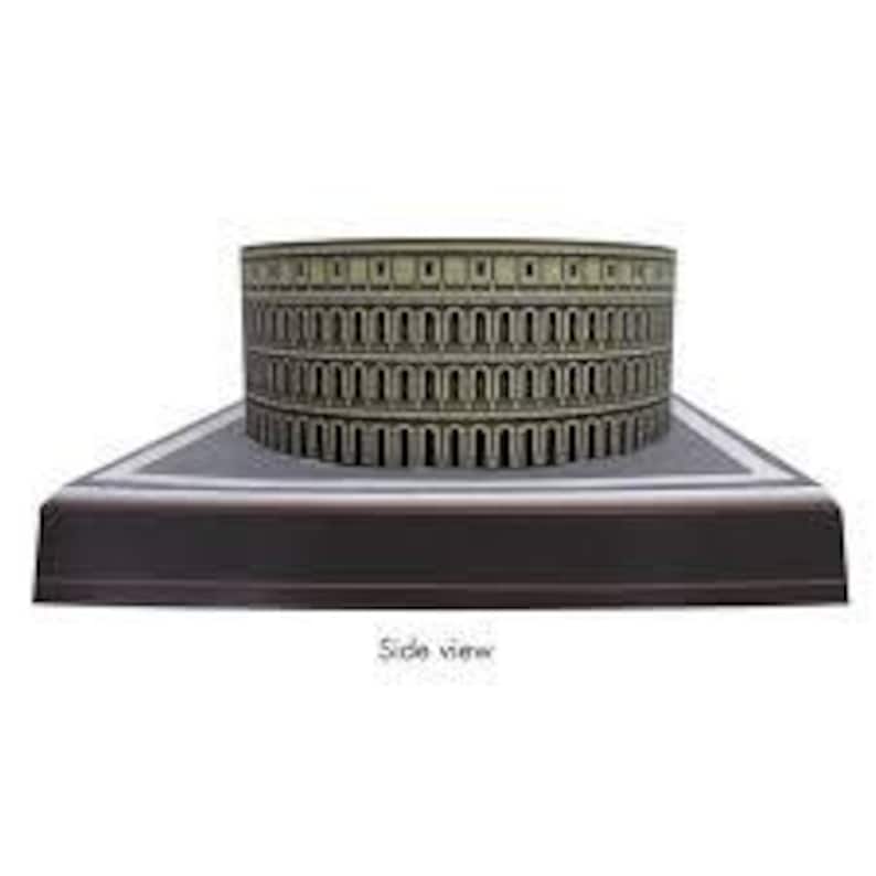 Colosseum Paper Model Art: DIY Craft Activity (PDF Download) - Etsy