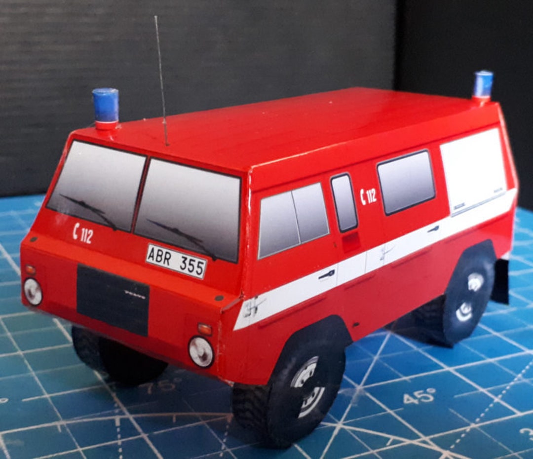 Paper Craft Cars DIY Gifts for Kids Birthday Gifts Paper Models Paper ...