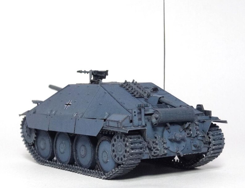 Papercraft Jagdpanzer 38t Model: DIY Paper Tank (PDF) - Etsy