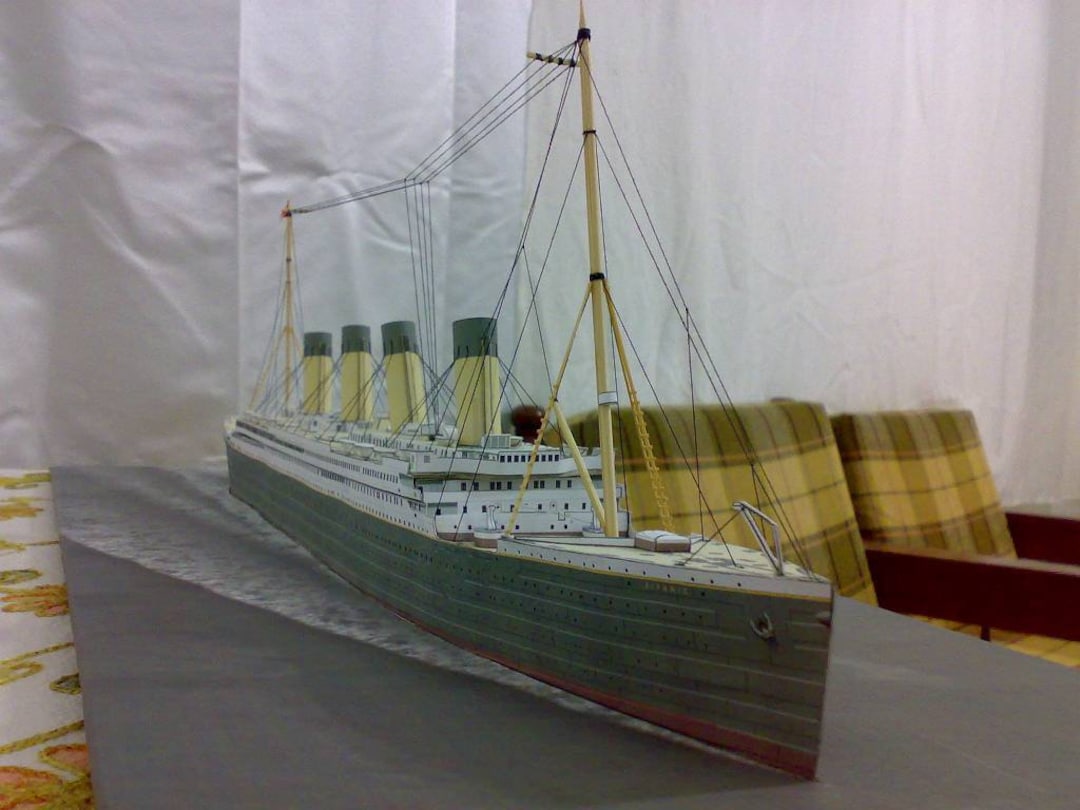 Titanic Papercraft Ship DIY Gifts Paper Toy Birthday Gifts for Kids ...
