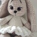 Crochet Ballerina Bunny Plushie: Handmade Boho Ballet Dancer Toy - Etsy