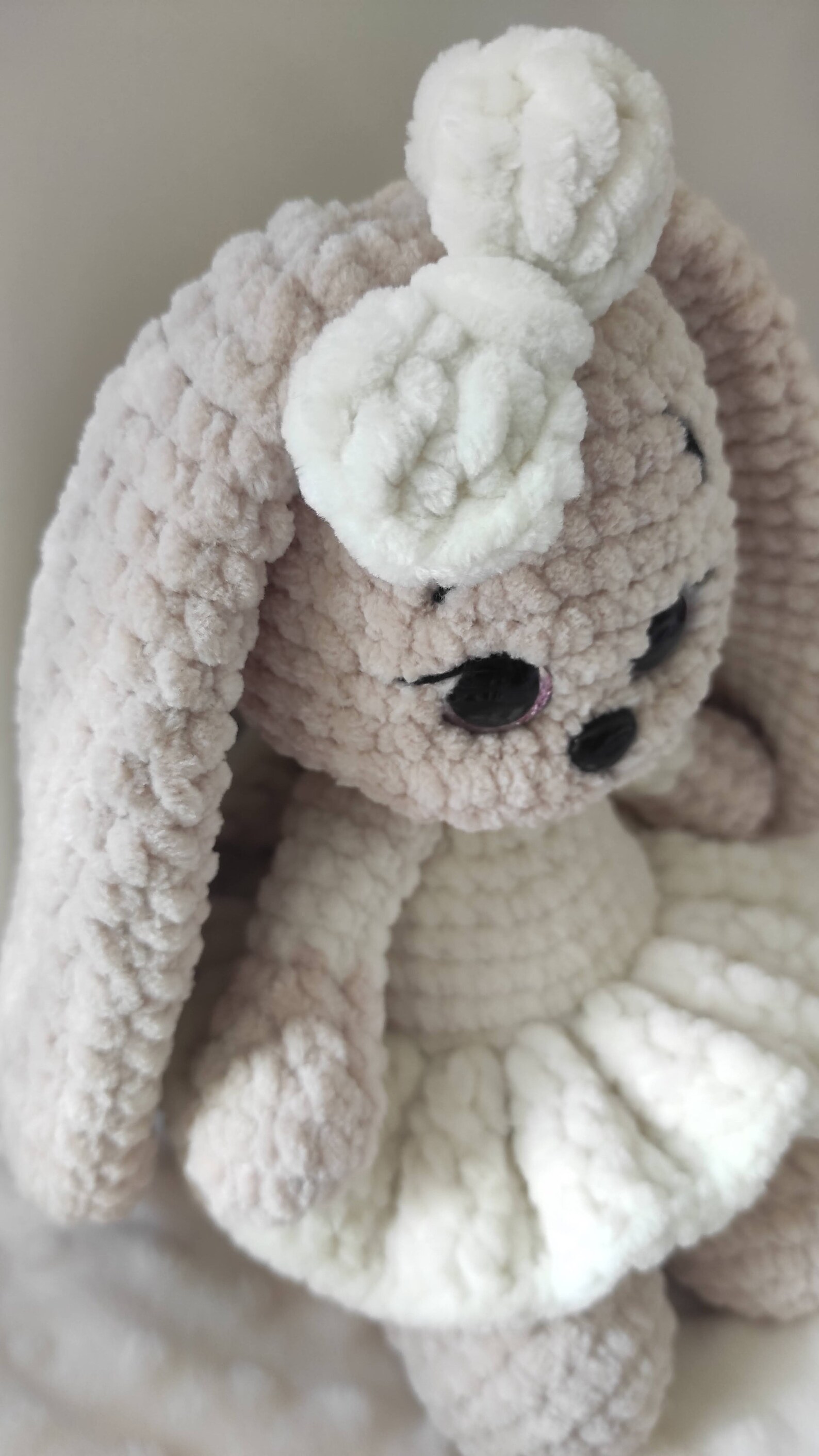 Crochet Ballerina Bunny Plushie: Handmade Boho Ballet Dancer Toy - Etsy