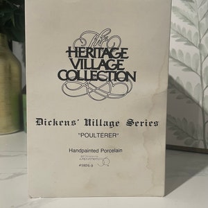 Dept. 56 - Poulterer - Etsy