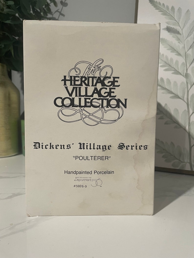 Dept. 56 - Poulterer - Etsy