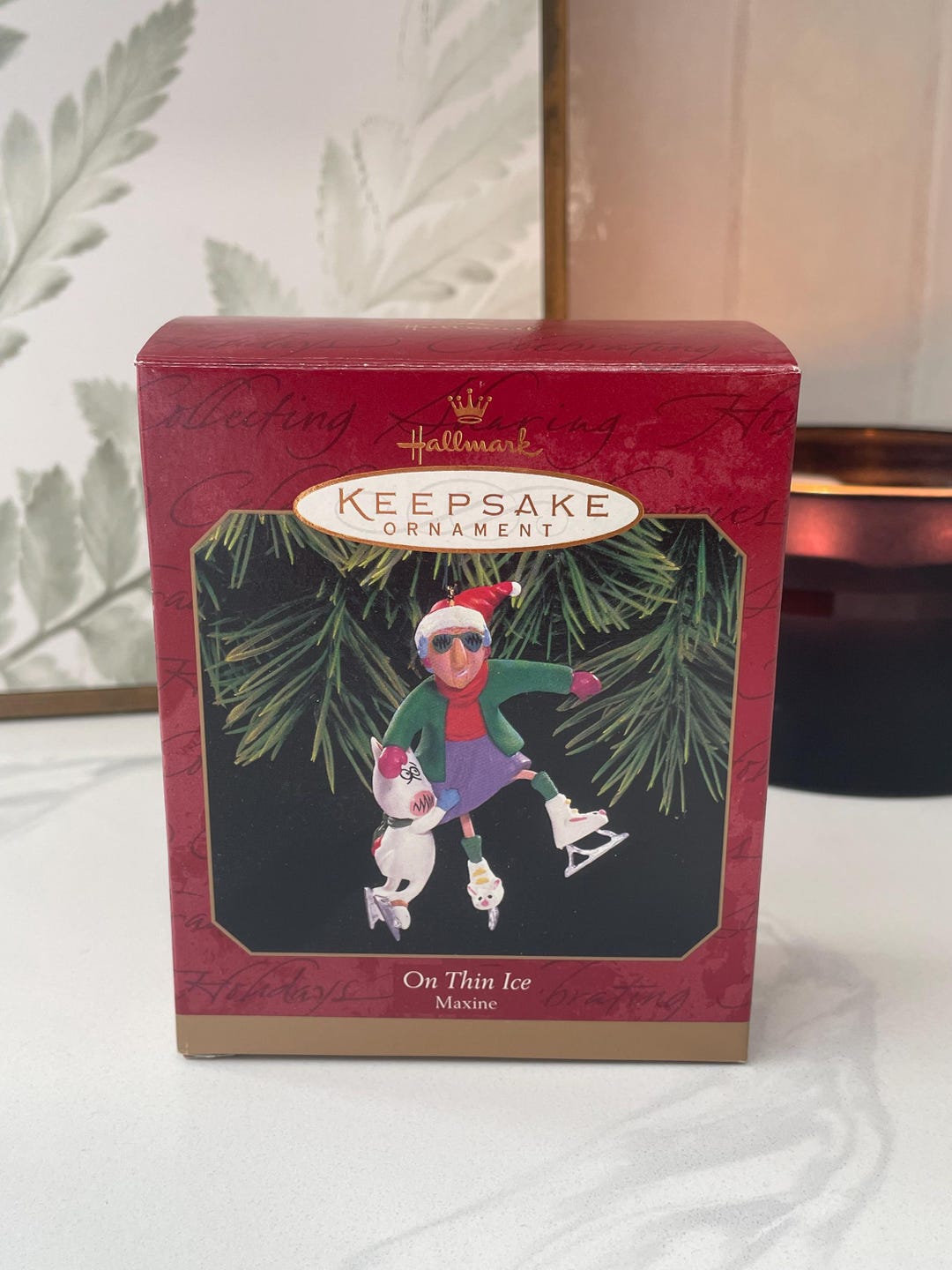 Hallmark Ornament - Maxine on Thin Ice - Etsy
