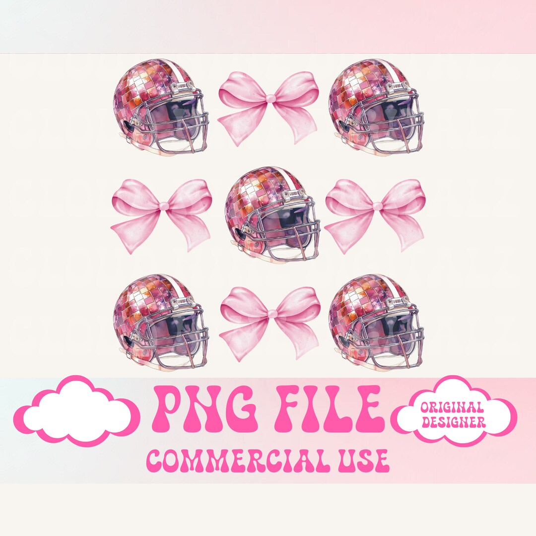 Football Bow Png,disco Football,football Mom,football Png,game Day,fall ...