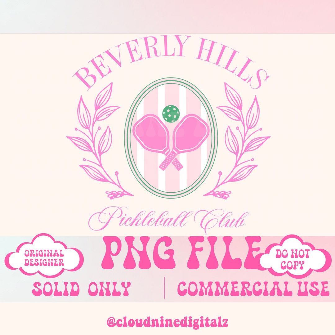 Pickleball Png,beverly Hills,country Club,social Club Png,bachelorette ...
