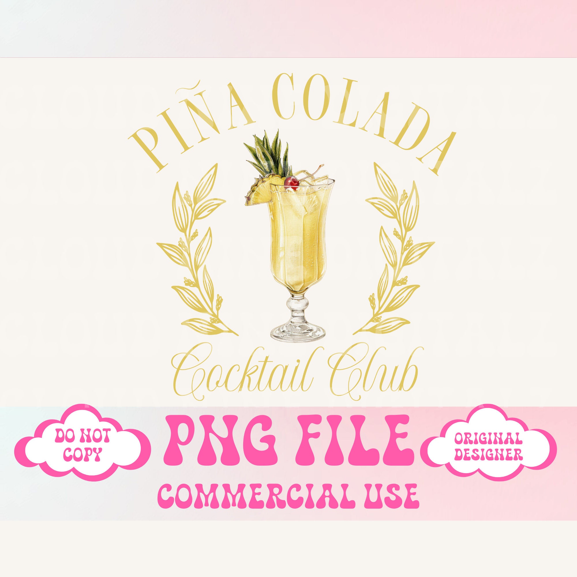 Pina Colada Cocktail Png,martini Png,tequila Png Social Club Png Girls ...