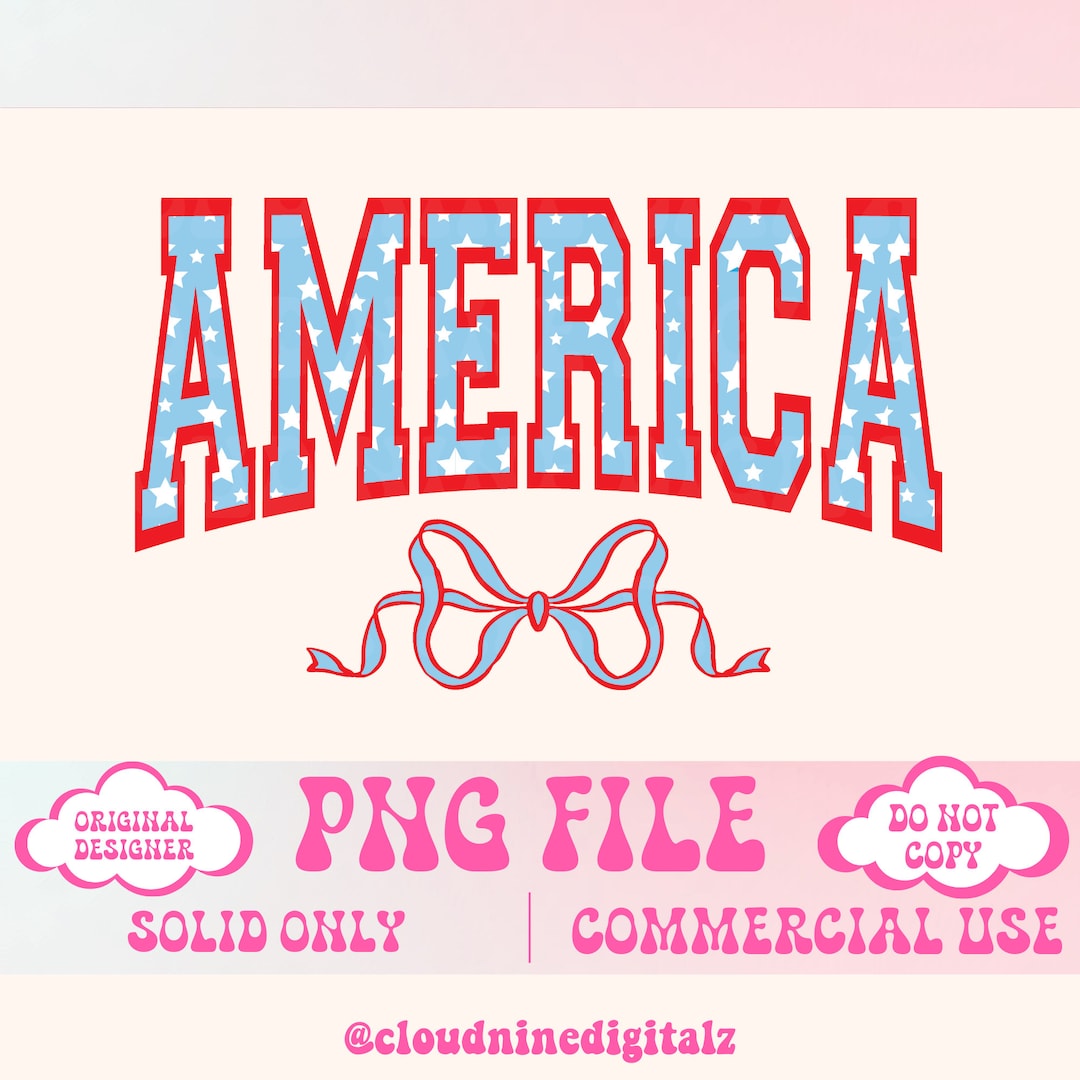 Coquette 4th of July Png,america Png,american Girly Png,america Png ...