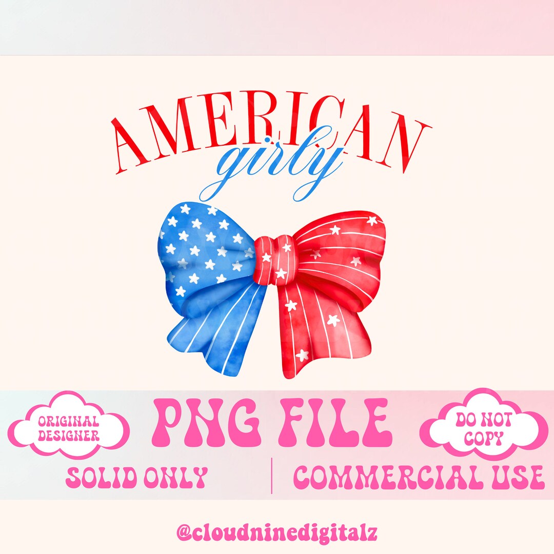 Coquette 4th of July Png,america Png,american Girly Png,america Png ...