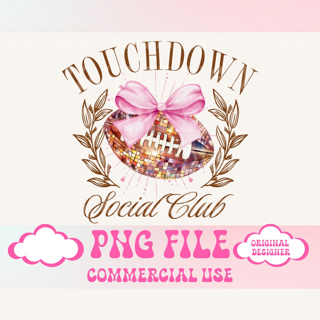 Football Bow Png,disco Football,football Mom,football Png,game Day,fall ...