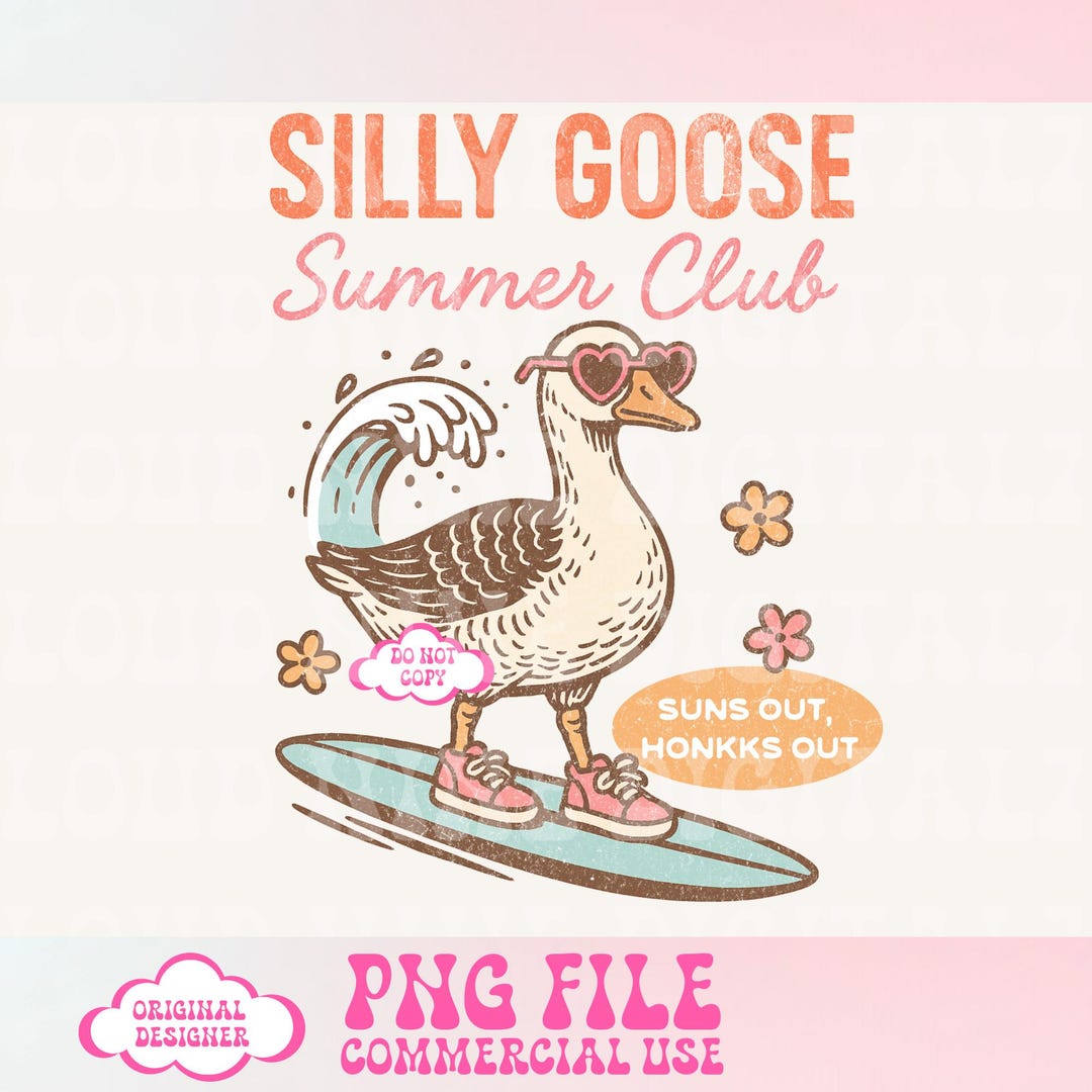 Summer Png,silly Goose,strawberry Png,silly Goose Png,duck Png,silly ...