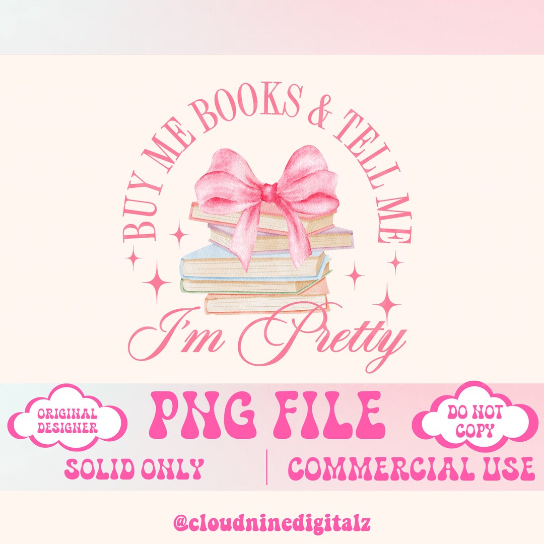 Coquette,book Png,pink Bow Png,bookish Design,book Lover Png,coquette ...